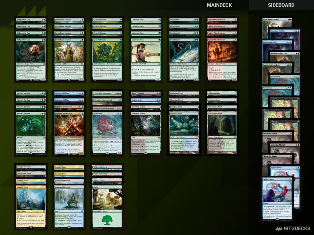 Standard Sultai Ouroboroid deck by Michael Nolan • MTG DECKS