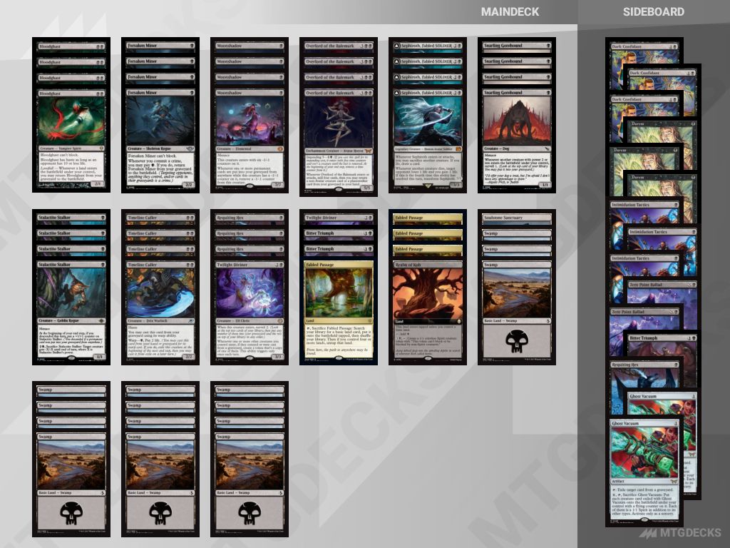 Arena Standard mono b moonshadow deck by Dat1gaymer • MTG DECKS