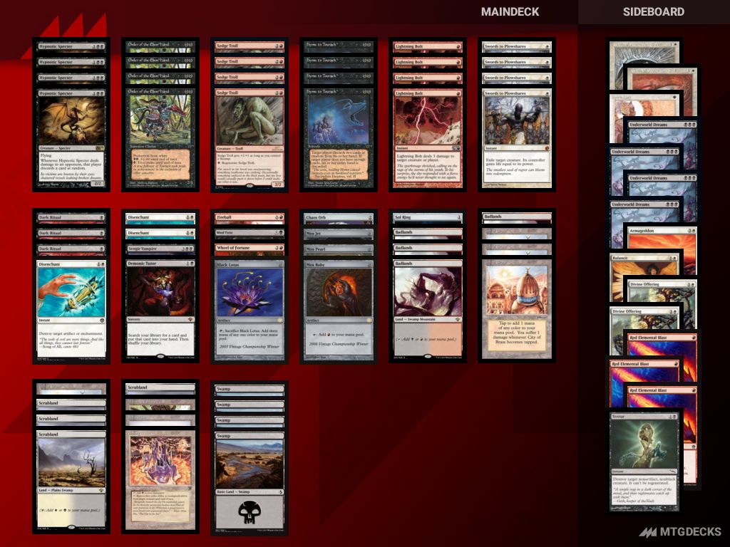 Old-school NEW ARCHETYPE deck by Xavi Bofill • MTG DECKS