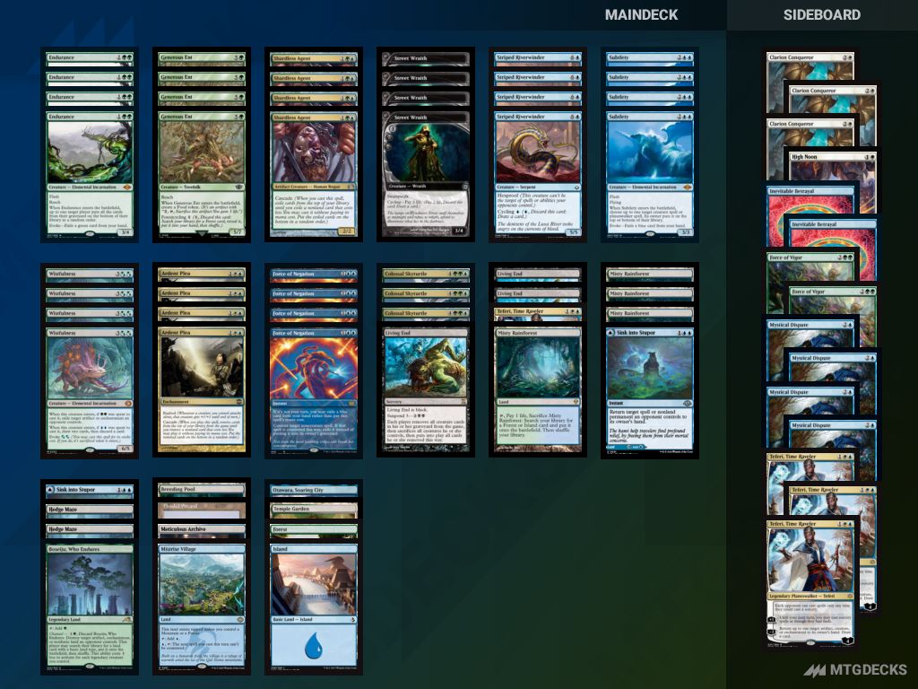 Modern Living End deck by Nagaya Kazuki • MTG DECKS