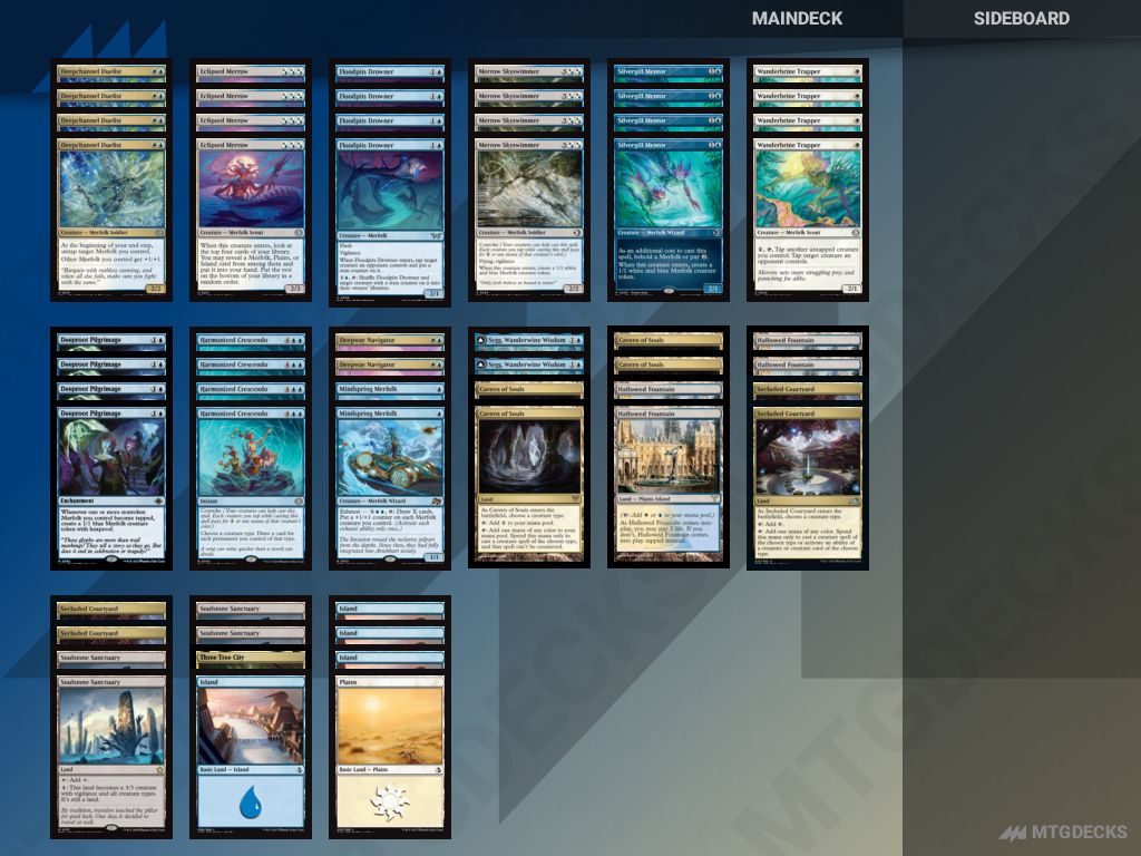 Arena Standard merfolk convoke deck by murmurtwin • MTG DECKS