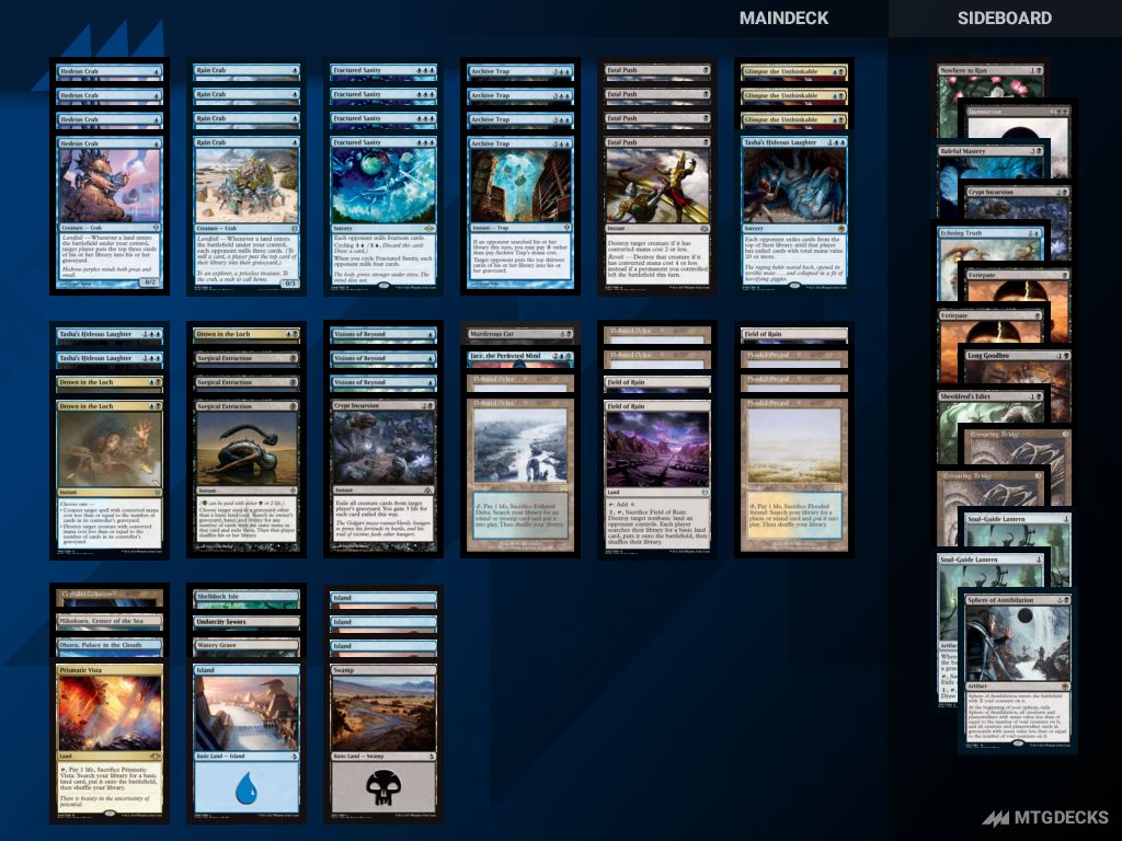Modern Mill deck by okuitsu • MTG DECKS