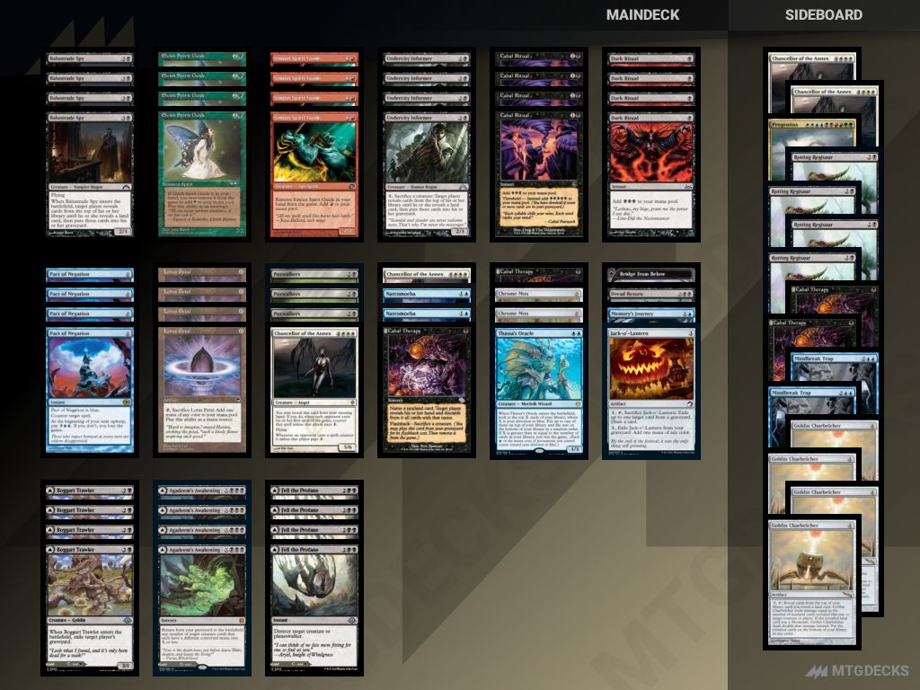 MTGO Legacy Challenge 32 #12831695 | January 28 • MTG DECKS