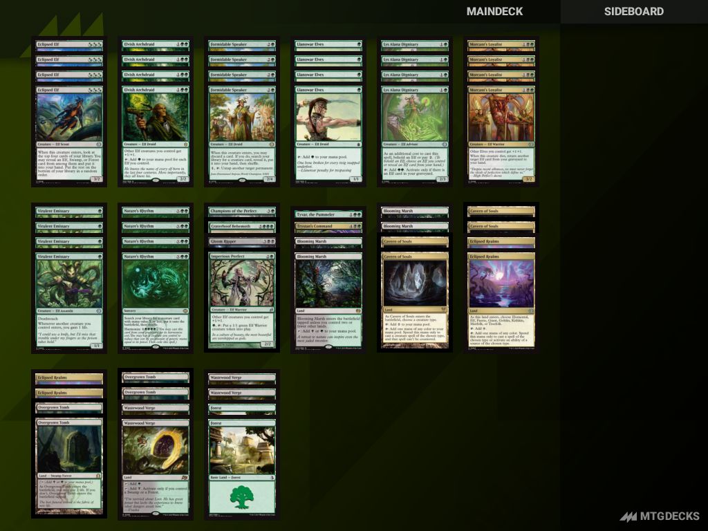 Standard Standard Elves (ECL) deck by hexagorgonlive • MTG DECKS