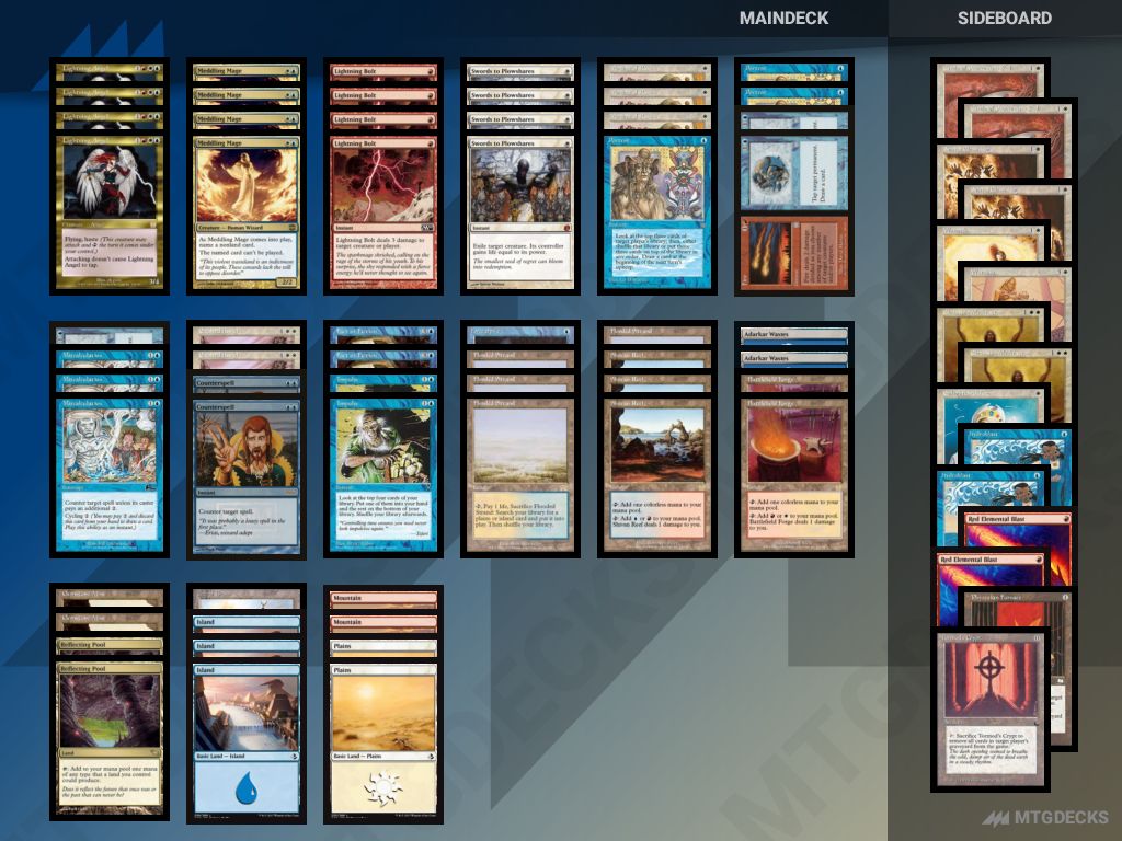 Premodern The Solution deck by Matt Barber • MTG DECKS