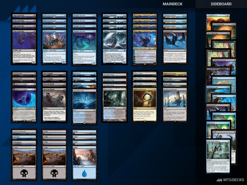Standard Dimir Midrange deck by Ghost11157 • MTG DECKS