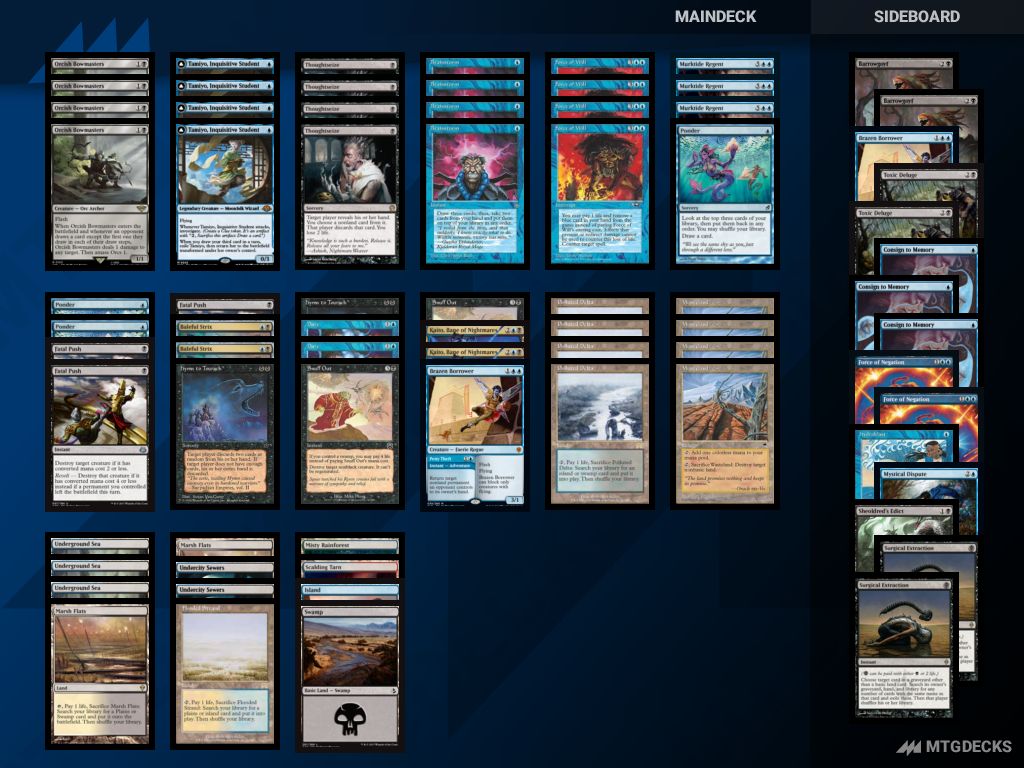 MTGO Legacy League #10172 | February 02 • MTG DECKS