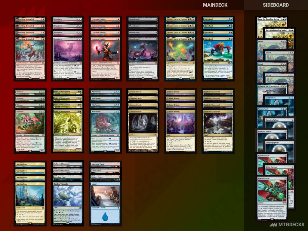 Pioneer Elementals deck by claudioh • MTG DECKS