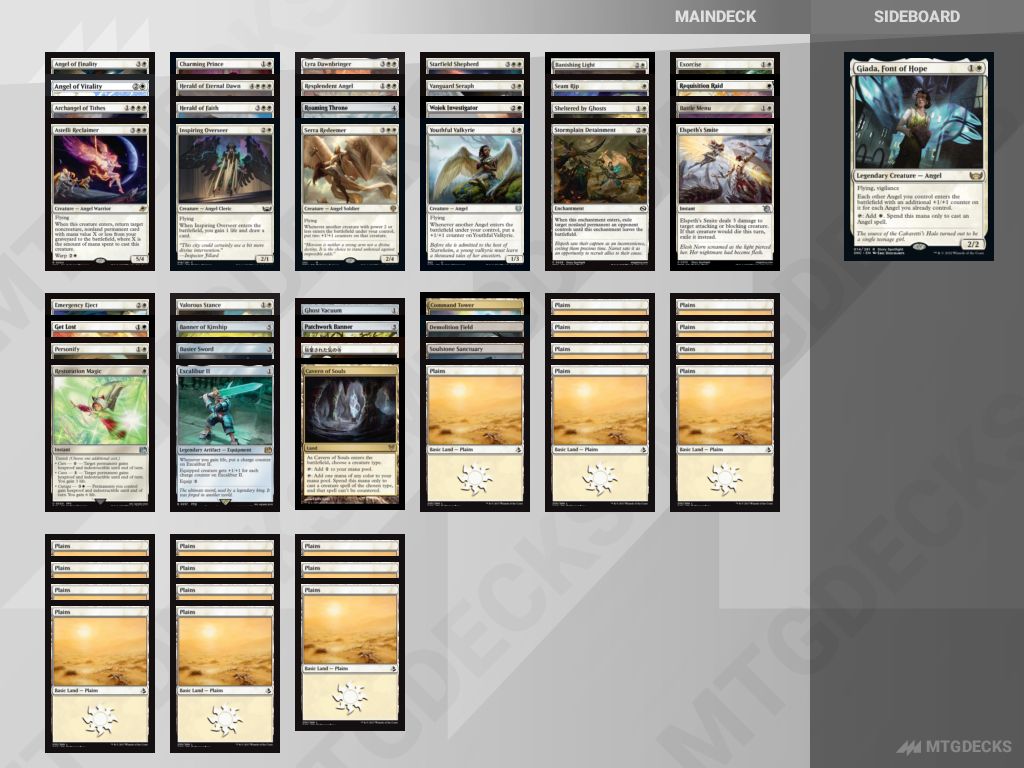 Arena Brawl Giada, Font of Hope deck by MrHeavyDuty • MTG DECKS