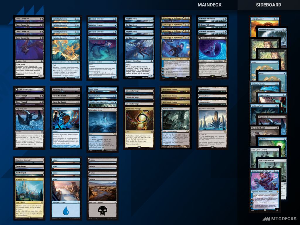 Standard Dimir Midrange deck by pedronametala • MTG DECKS