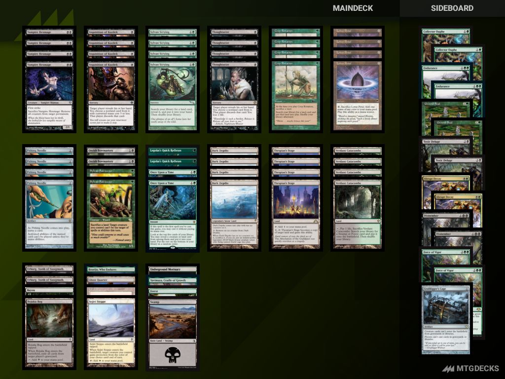 Legacy Turbo Depths deck by Thomas Lober • MTG DECKS