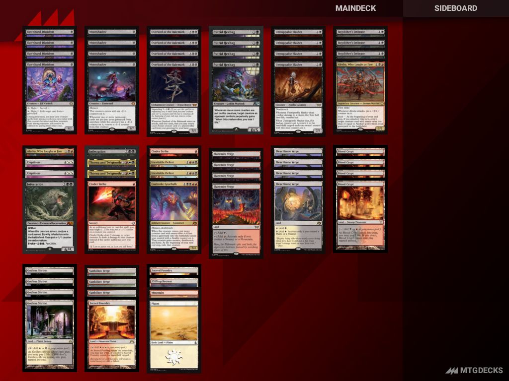 Arena Alchemy Counters deck by Kowazi • MTG DECKS