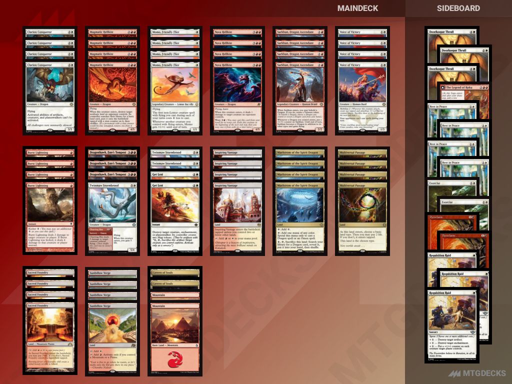 MTGO Standard Challenge 32 #12832505 | February 06 • MTG DECKS
