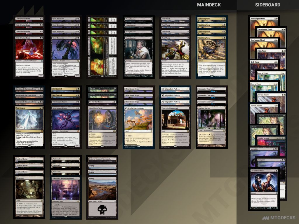 MTGO Pioneer Challenge 32 #12832510 | February 06 • MTG DECKS