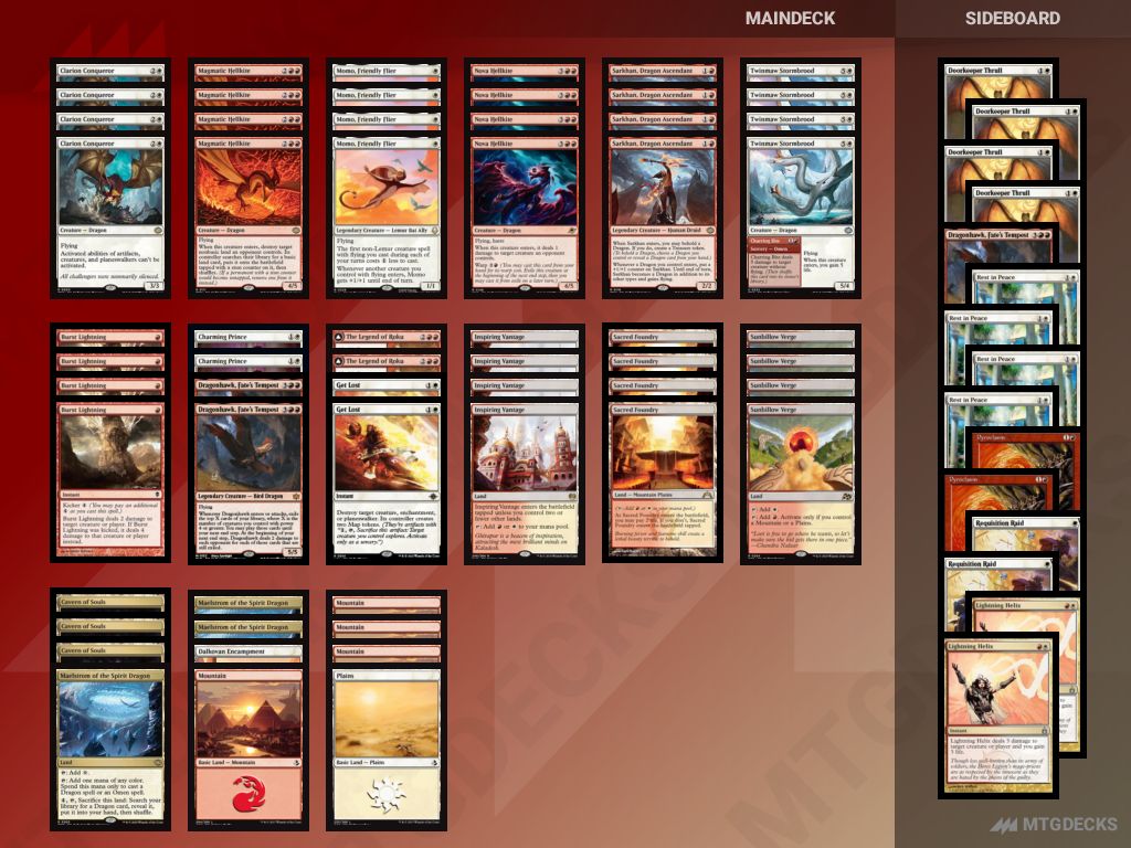 MTGO Standard League #10220 | February 06 • MTG DECKS