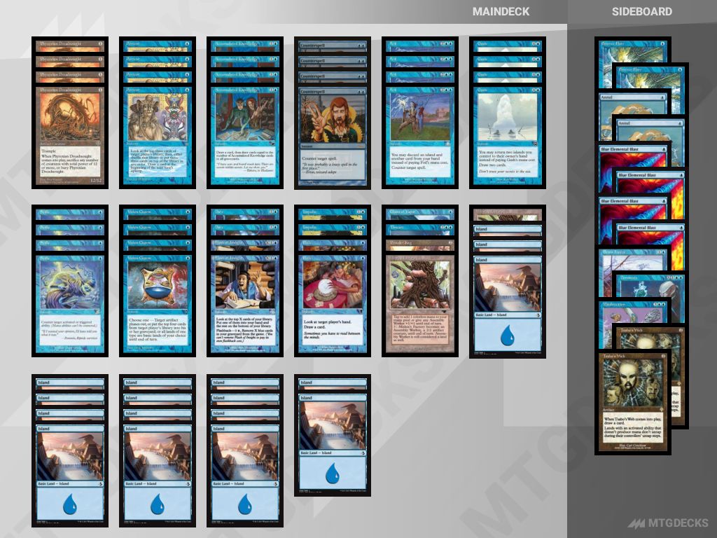MTGO Premodern Challenge 32 #12832534 | February 07 • MTG DECKS