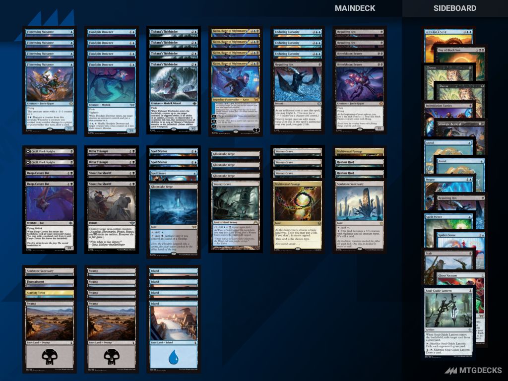 Standard Dimir Faeries deck by József Telkes • MTG DECKS