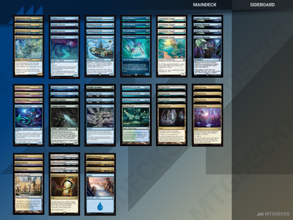 Arena Standard merfolk convoke deck by murmurtwin • MTG DECKS