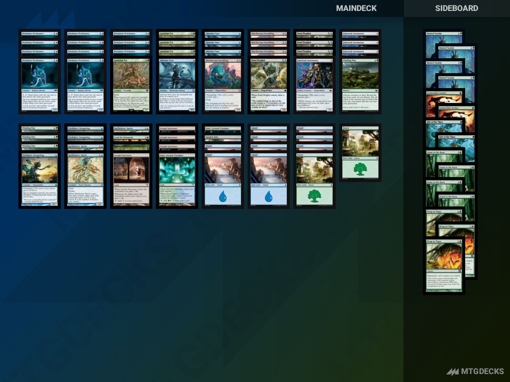 Pauper UGB PET deck by kikuTz • MTG DECKS