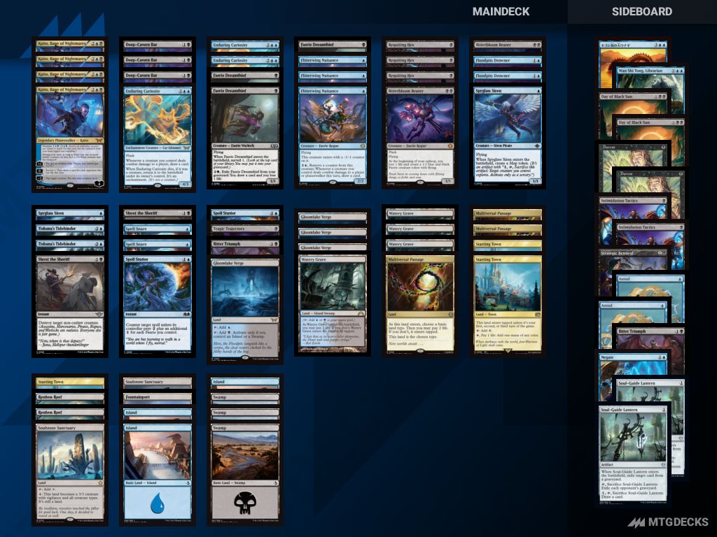 Standard Dimir Midrange deck by pokenine101 • MTG DECKS