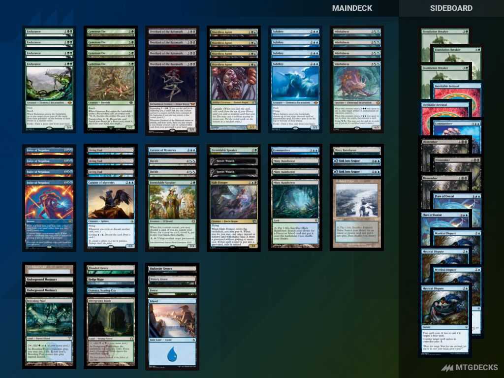 Modern Living End deck by levunga21 • MTG DECKS