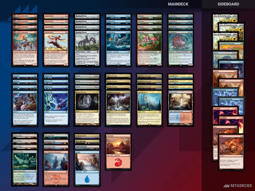 Arena Standard 4c Elementals deck by YeggyBombs • MTG DECKS