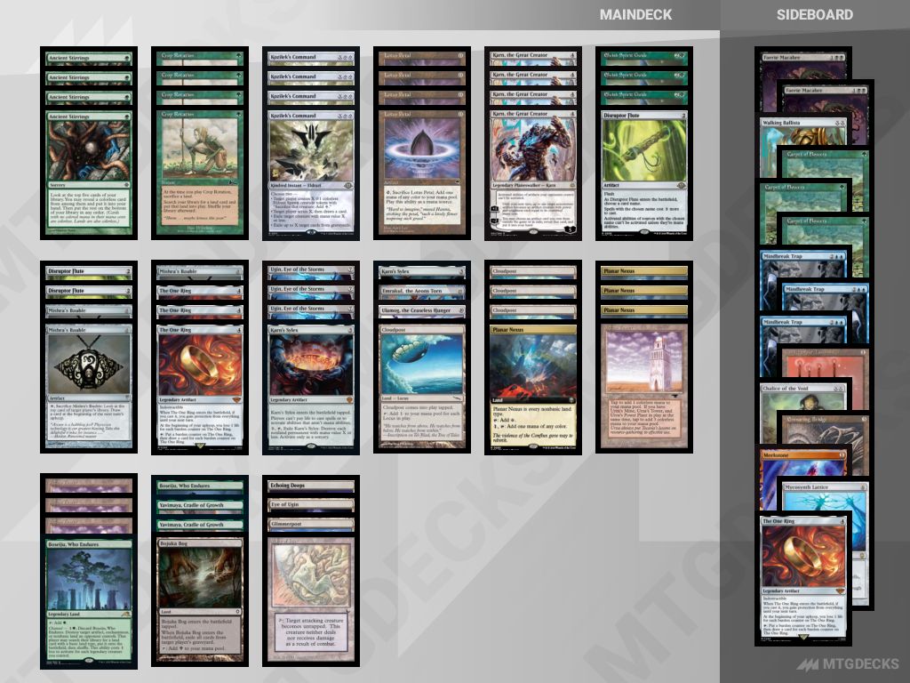 Legacy 12-post deck by Phillip Jung • MTG DECKS