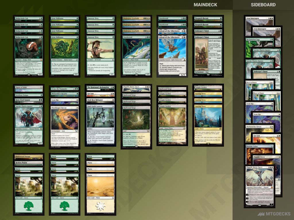 Arena Standard Selesnya Midrange 2026 deck by Dux89 • MTG DECKS