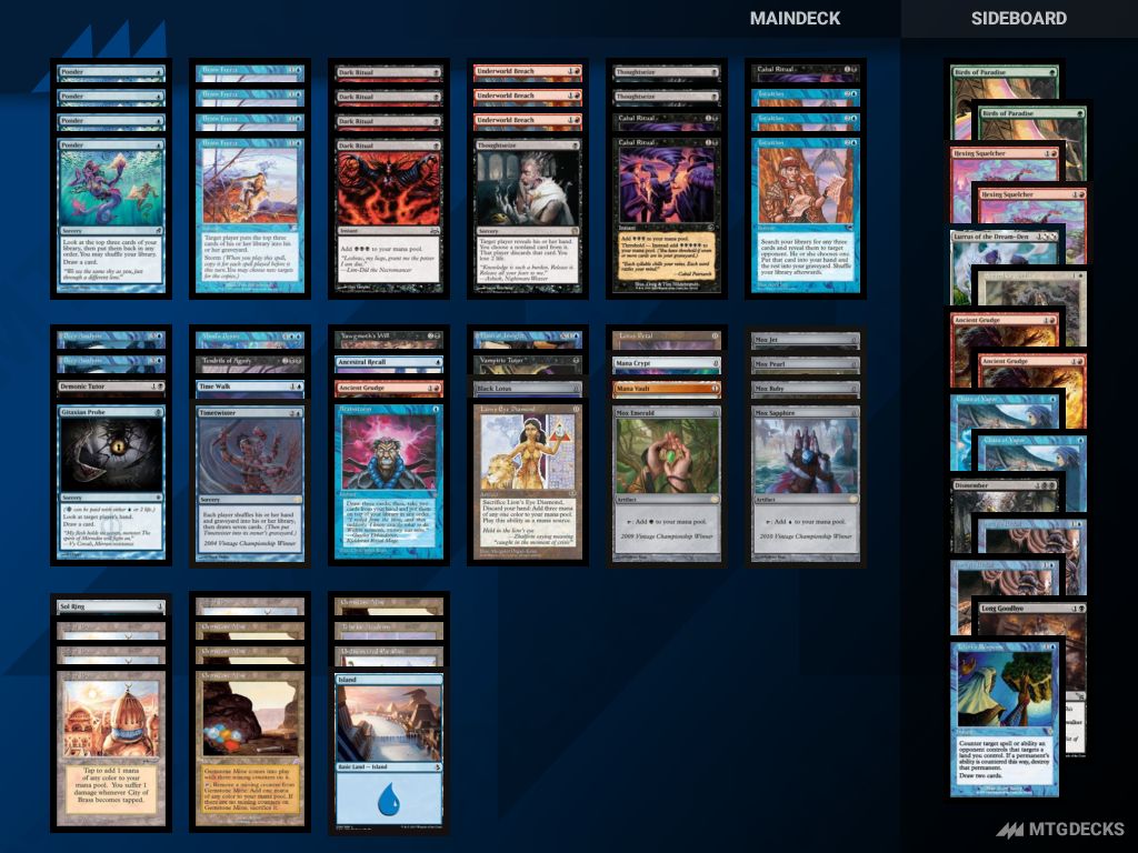 Legacy 5c Long deck by desolutionist • MTG DECKS