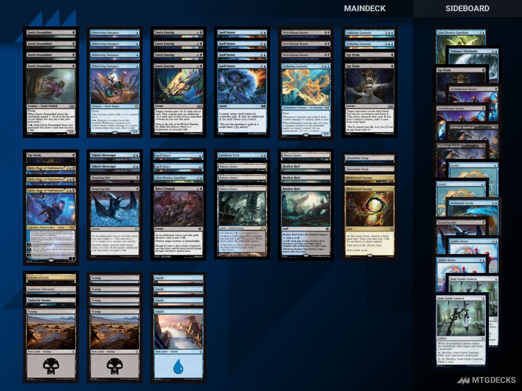 Standard Dimir Midrange deck by BillKrueger • MTG DECKS