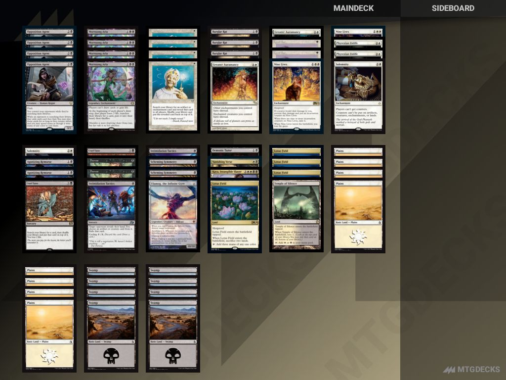 Legacy Lock & Drain deck by supafreezee • MTG DECKS