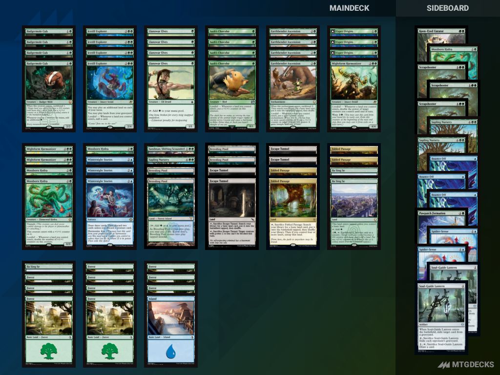 Standard Simic deck by Dan Schriever • MTG DECKS