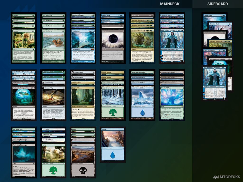 Arena Historic Jace Infinite deck by StriderStone • MTG DECKS