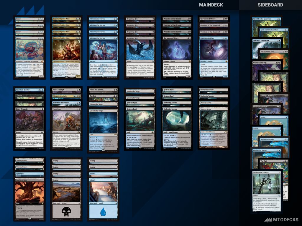 Arena Standard Dimir Deceit deck by Alucard100 • MTG DECKS