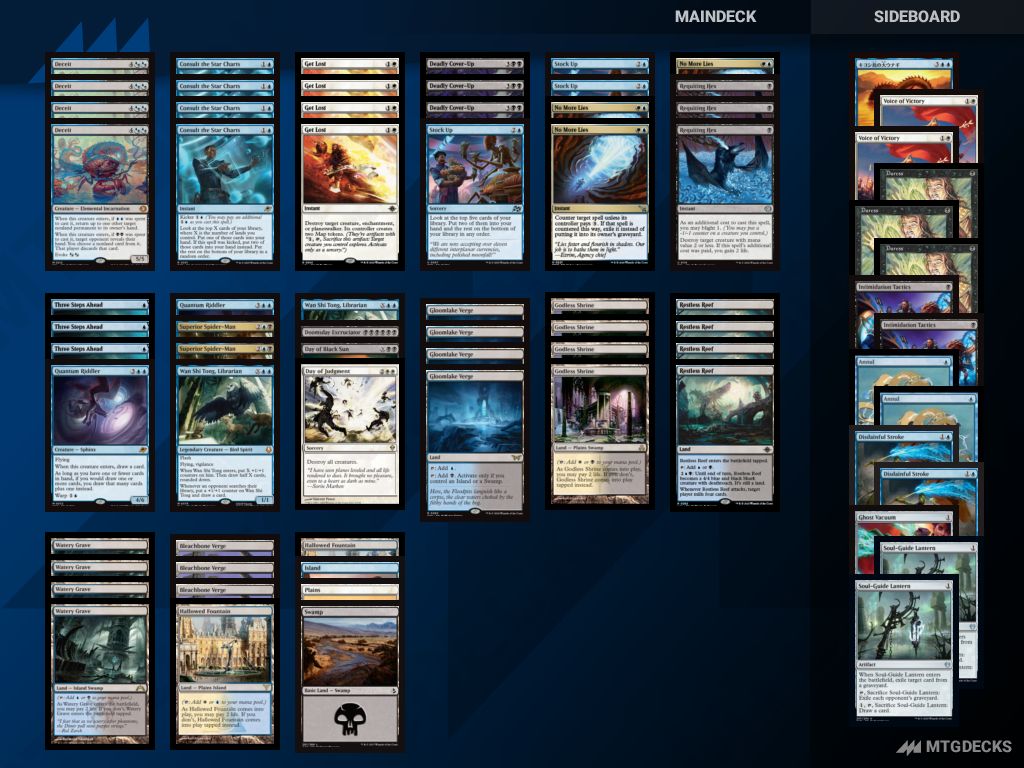 Standard Esper Control deck by Brian Feria • MTG DECKS