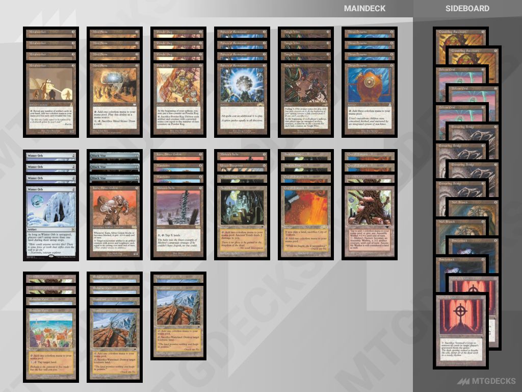 Premodern MUD deck by Andy Braeger • MTG DECKS