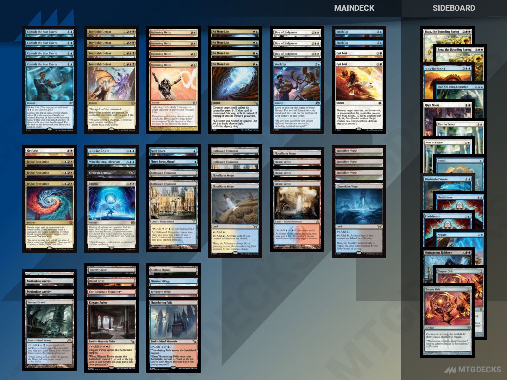 Standard 4 Color Control deck by Ignotus97 • MTG DECKS