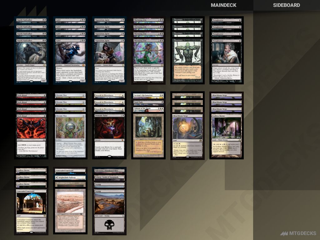 Arena Timeless Emotional Damage TIM deck by Wuuscht • MTG DECKS