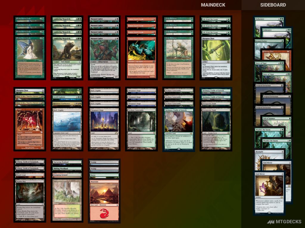 Legacy Dark Depths deck by Kozawa Takuya • MTG DECKS