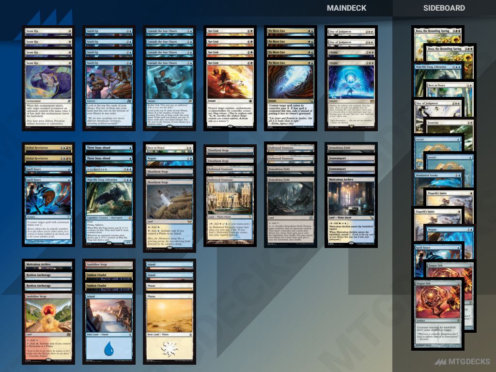 Standard Jeskai Control deck by Bruskk • MTG DECKS