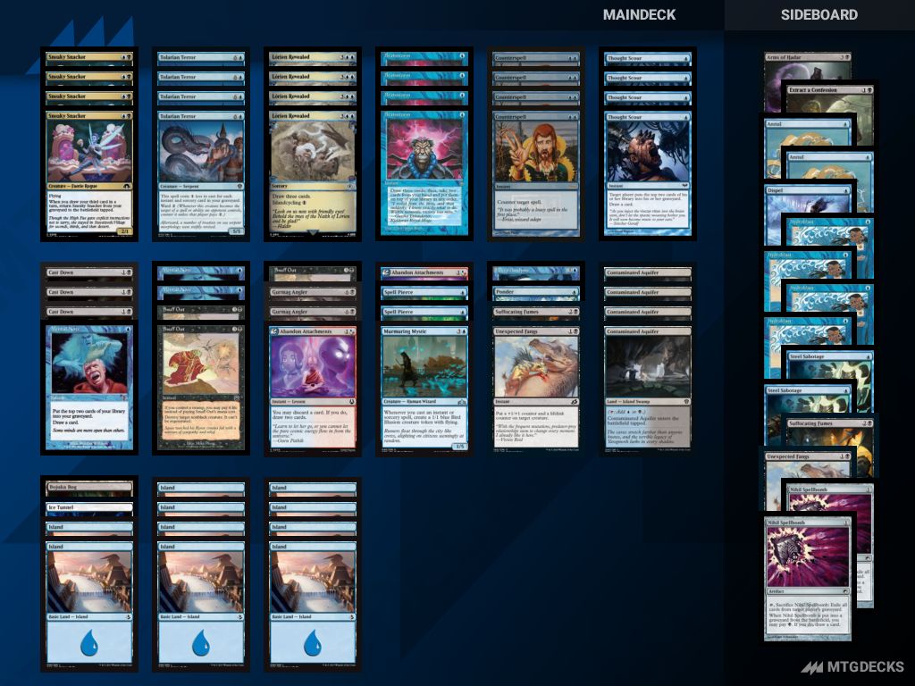 Pauper Dimir Terror deck by Marc Enzeichen • MTG DECKS