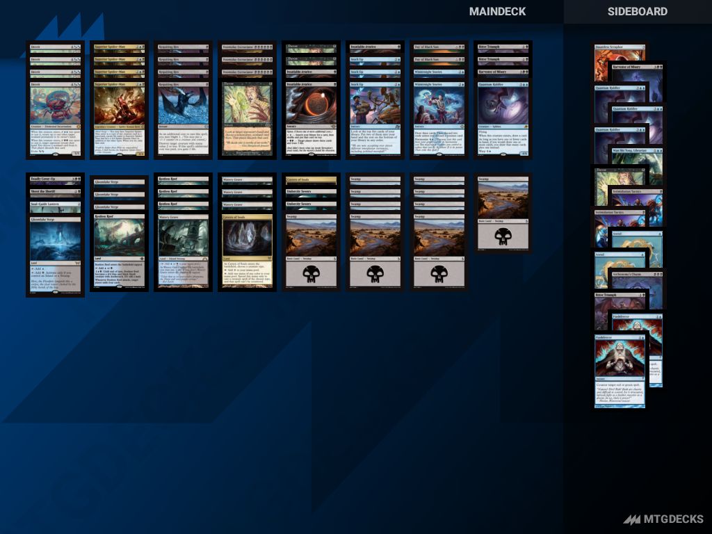 Standard Dimir Demons deck by Benjamin Wakefield • MTG DECKS