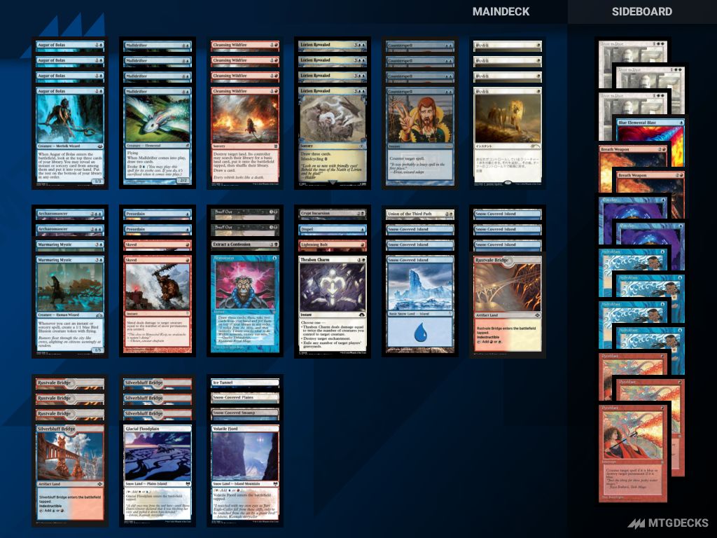 Pauper Jeskai Blink deck by Otsuka Fukuo • MTG DECKS