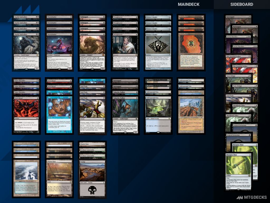 MTGO Legacy Challenge 32 #12834509 | March 07 • MTG DECKS