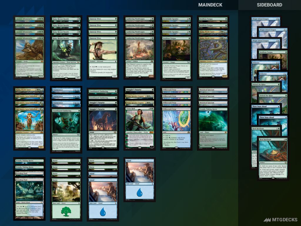 MTG Standard Secrets of Strixhaven Simic Surprise top decks • MTG DECKS
