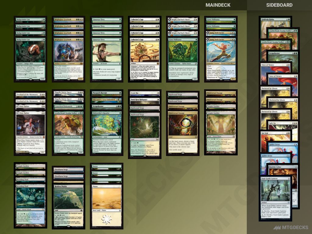 MTG Standard Secrets of Strixhaven Bant Cage top decks • MTG DECKS
