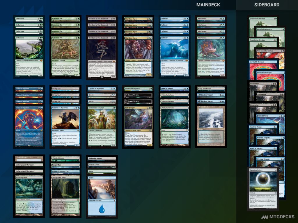 Modern Sultai Living End deck by Colin Lugo • MTG DECKS