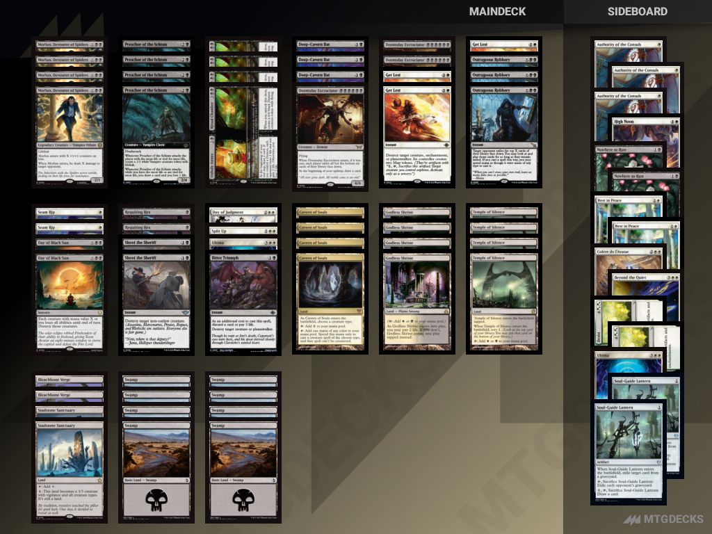 Standard Orzhov Demons deck by Pedro Urivi • MTG DECKS