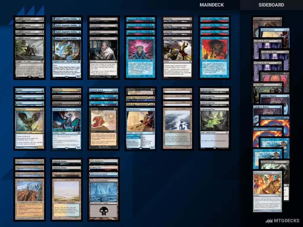 Legacy Dimir Tempo deck by Maxtortion • MTG DECKS