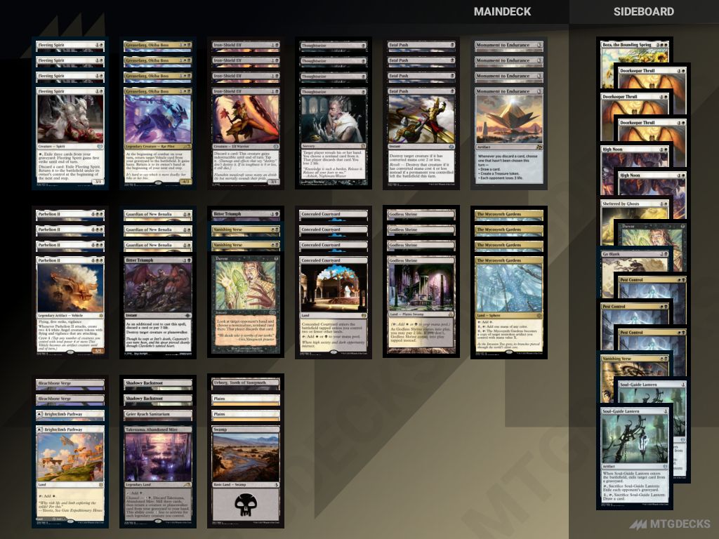 MTGO Pioneer Challenge 32 #12835346 | March 16 • MTG DECKS